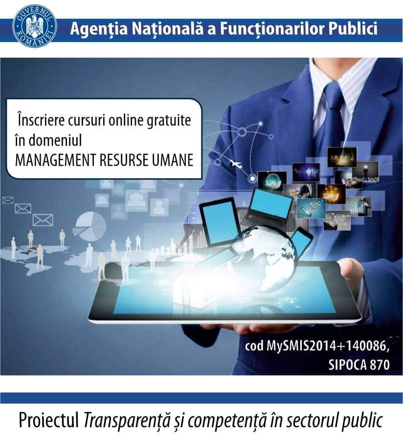 ANFP a demarat înscrierea la cursuri gratuite, online, în domeniul ...