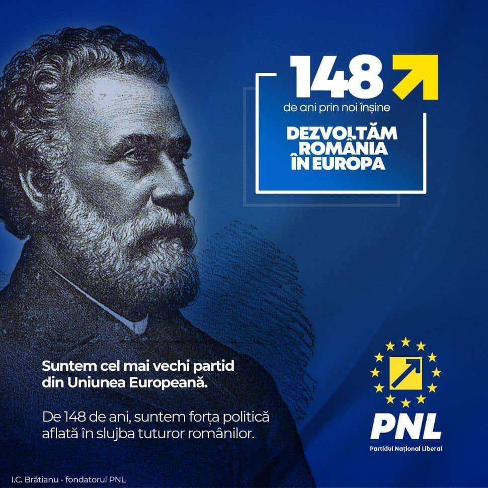 Partidul Național Liberal la ceas aniversar! Partidul serbează 148 de ...