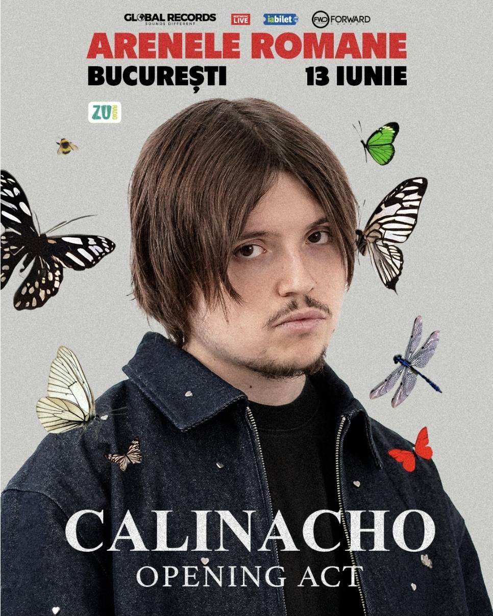 Calinacho urcă pe scena Grand Concert – 13 iunie la Arenele Romane ...