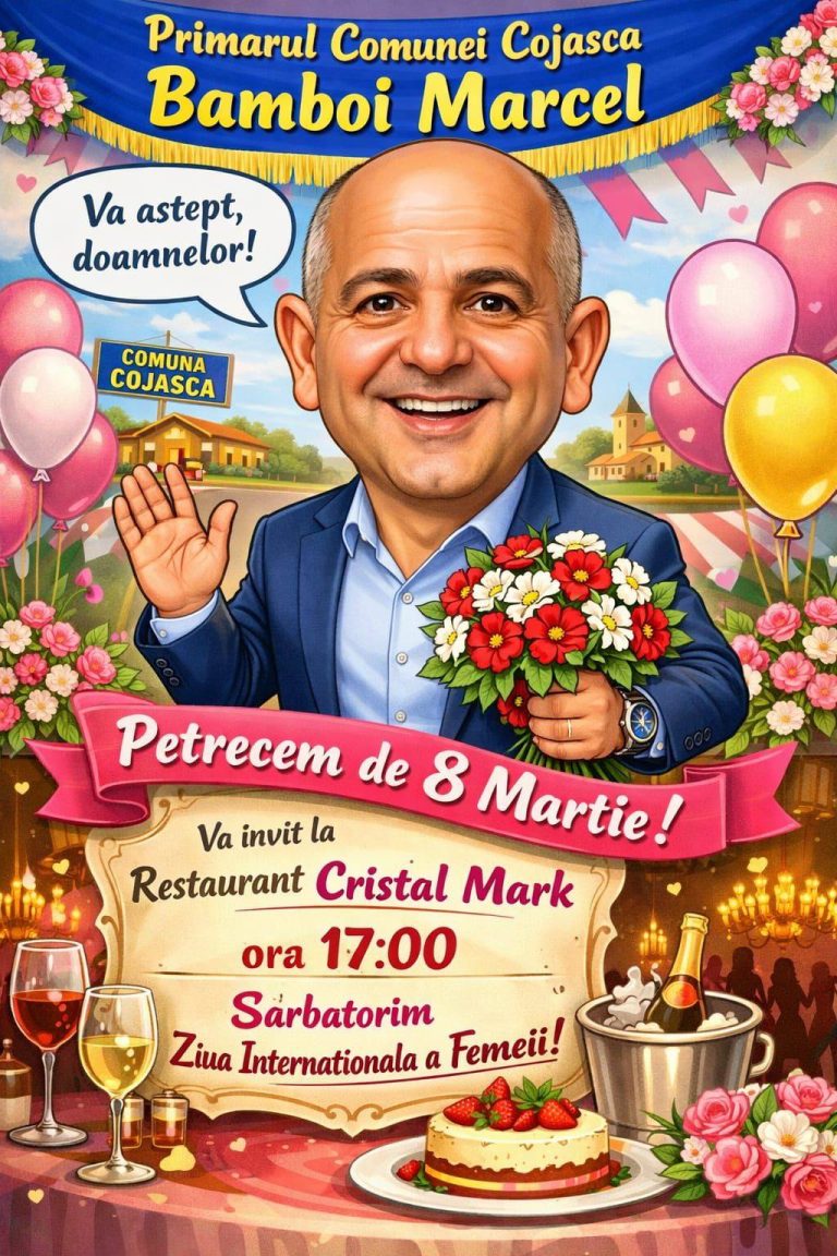 Primăria Cojasca invită doamnele și domnișoarele din comună la ...